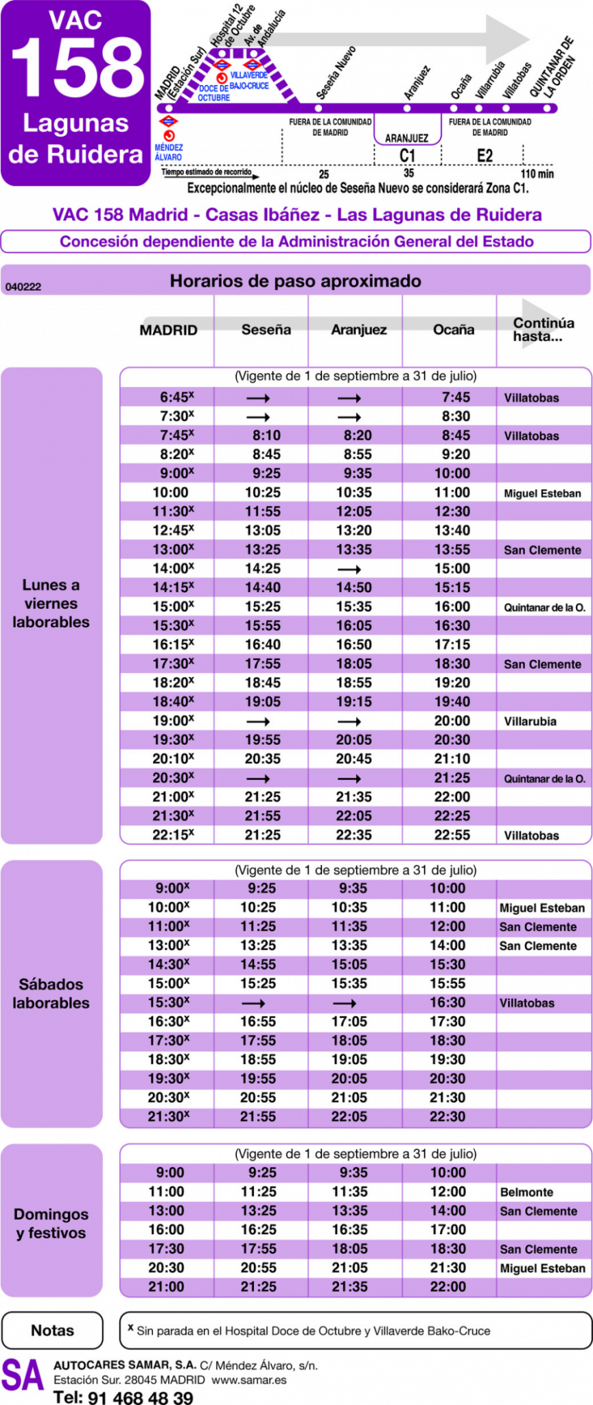 Autobuses Samar: Horarios, Billetes, Teléfono 【 ️2025】